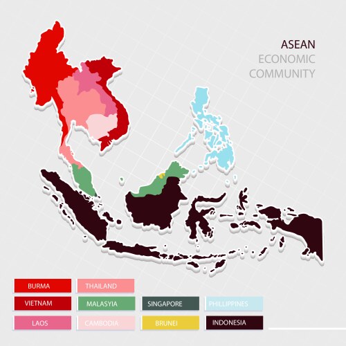 Flat design philippine flag Royalty Free Vector Image