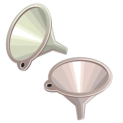 Funnel cartoon Vector Images & Graphics for Commercial Use | VectorStock