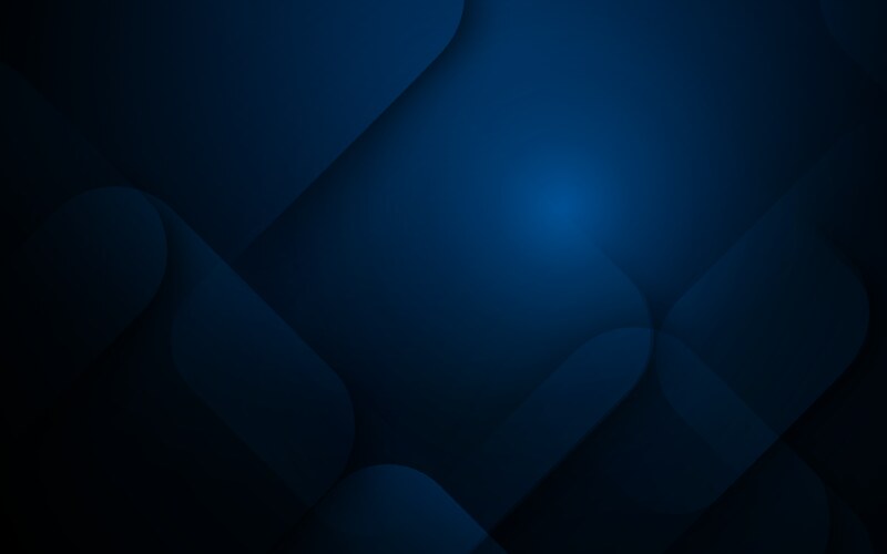 Abstract blue background with glowing geometric Vector Image