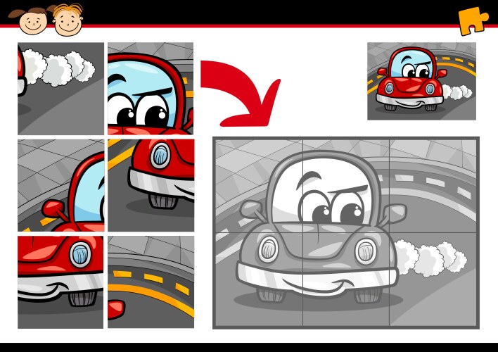 Education paper game Royalty Free Vector Image