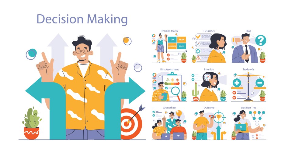 Decision Making Process Vector Images (over 1,600)
