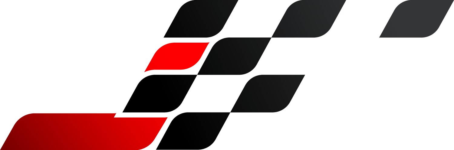 Letter s with racing flag logo Royalty Free Vector Image