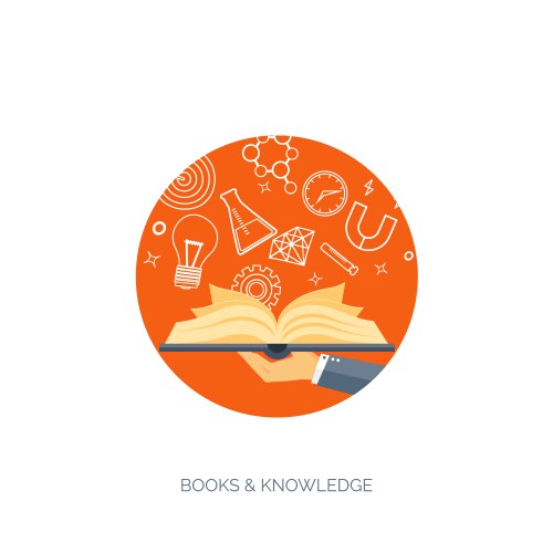 Flat backgrounds set Royalty Free Vector Image