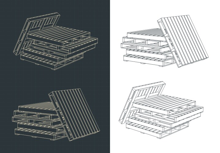 Pallets Vector Images (over 19,000)