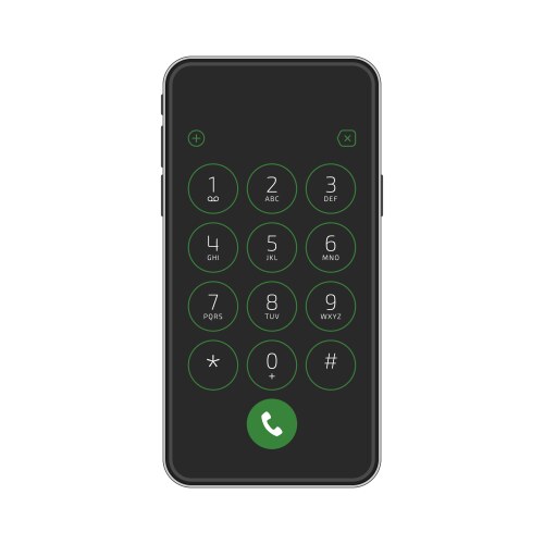 Smart Phone Number Keypad Vector Images (over 330)