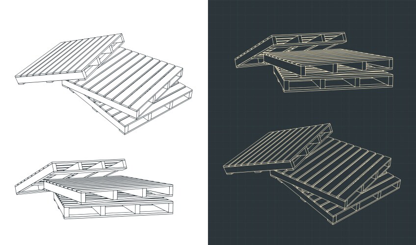 Pallets Vector Images (over 19,000)