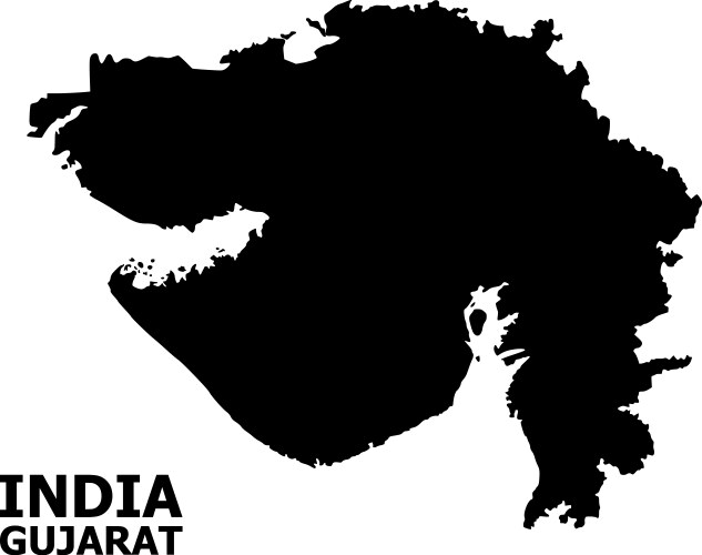 Gujarat Map Territory Vector Images (over 220)