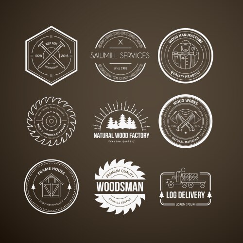 Timber Logo Vector Images (over 10,000)