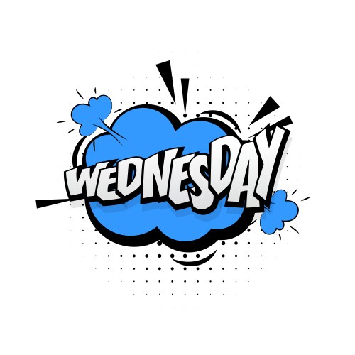 Wednesday Cartoon Vector Images (over 520)