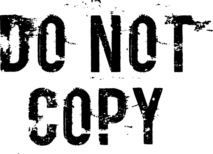 Replica stamp on white background Royalty Free Vector Image