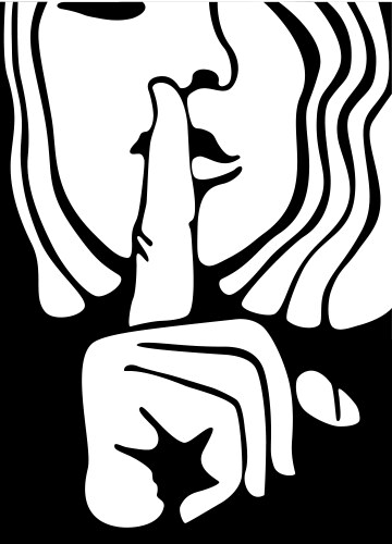 Quiet Sign Vector Images (over 8,700)