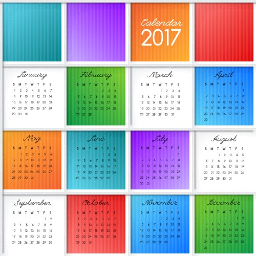 Calendar Royalty Free Vector Image - VectorStock