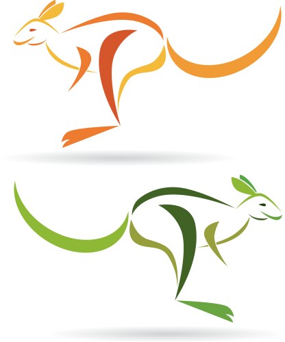 Kangaroo Cartoon Vector Images (over 8,100)