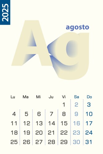 August 2025 Vector Images (over 2,700)