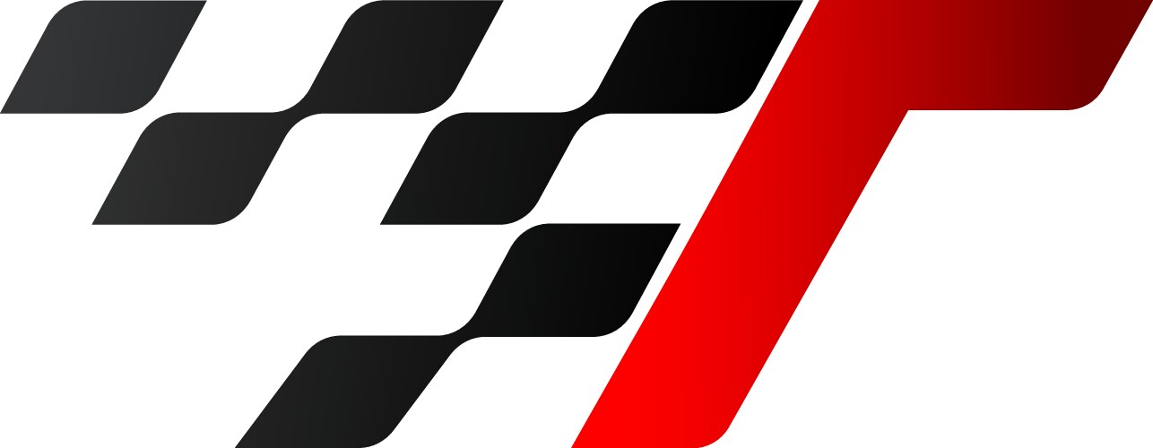 Letter s with racing flag logo Royalty Free Vector Image