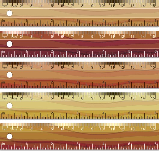 Wooden Ruler Vector Images (over 2,600)