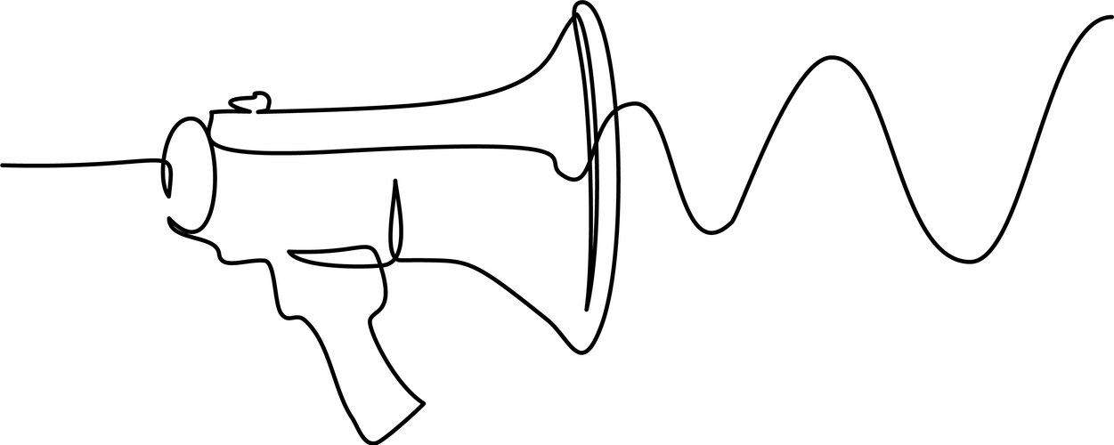 Megaphone Line Icon Vector Images (over 19,000)