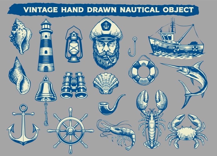 Drawn Hand Vintage Vector Images (over 570,000)