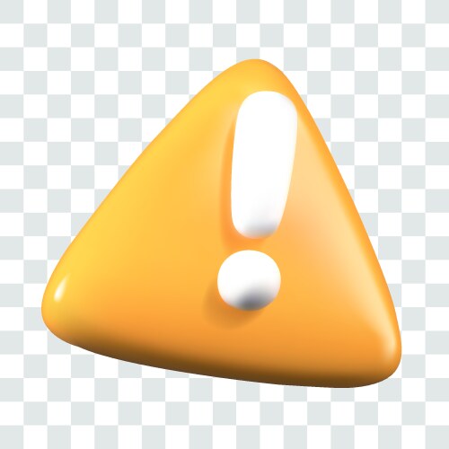 Yellow triangle exclamation mark Vector Images & Graphics for ...