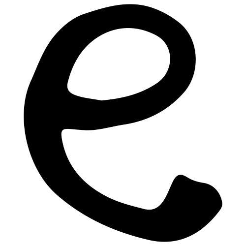 Handwritten E Vector Images (over 3,200)