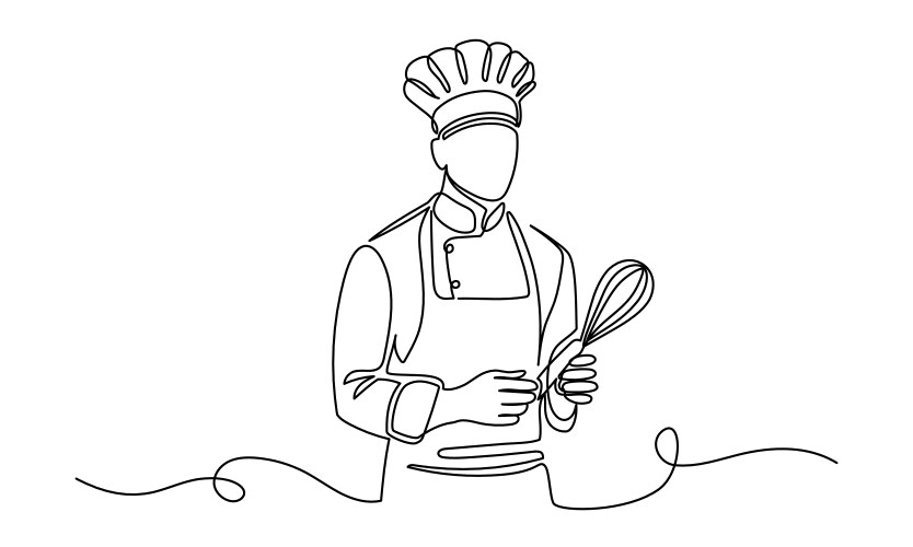 Chef Cooking Drawing Vector Images (over 17,000)