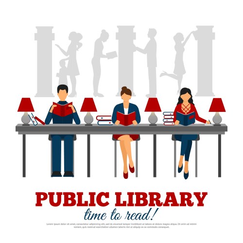 Library Poster Vector Images (over 7,700)