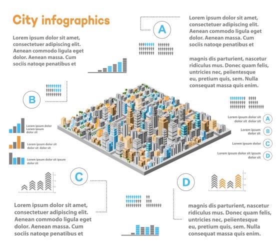 City Infographics Vector Images (over 51,000)