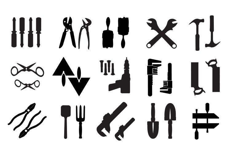 Tools Royalty Free Vector Image - VectorStock