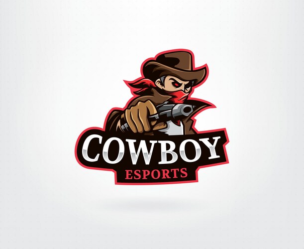 Cowboy Gaming Logo Vector Images (over 560)