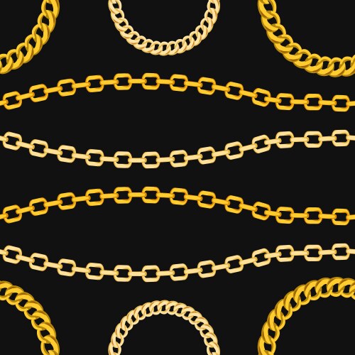 Chain and belt pattern Royalty Free Vector Image