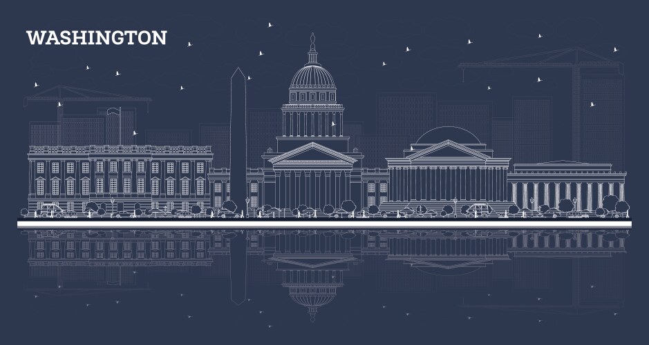 Washington Dc Skyline Vector Images (over 750)