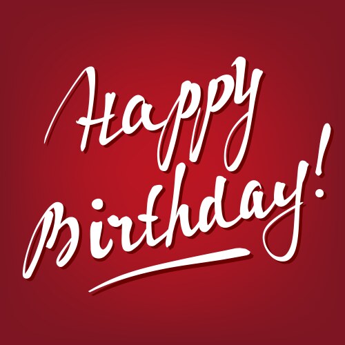 Happy Birthday Script Vector Images (over 5,000)