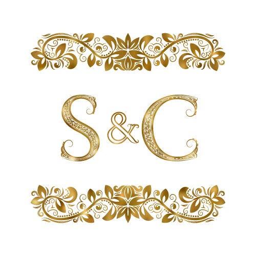 S C Monogram Vector Images (over 2,900)