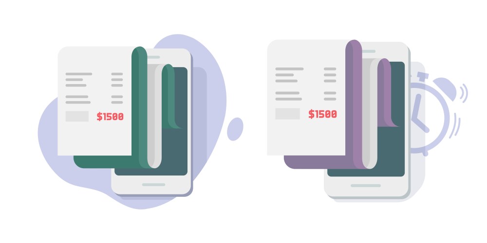 Payment Reminder Vector Images (over 3,700)