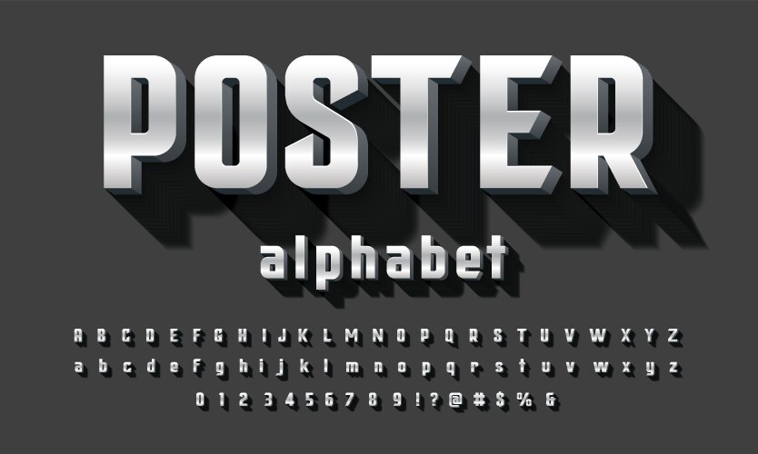 Shield style font design security protection Vector Image