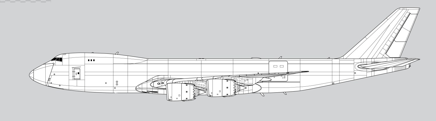 Boeing 747 Vector Images & Graphics for Commercial Use | VectorStock