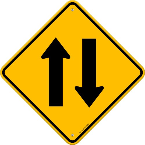 Caution yellow sign Royalty Free Vector Image - VectorStock