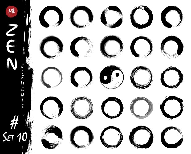 Enso Circle Vector Images (over 820)