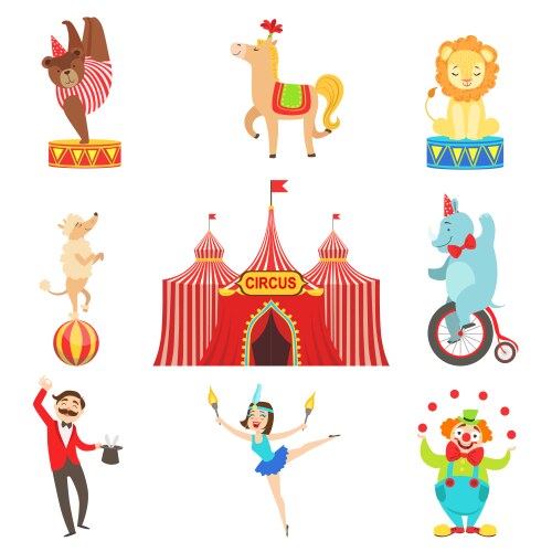 Circus Royalty Free Vector Image - VectorStock
