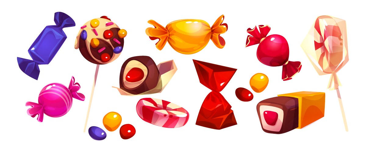 Cartoon Sweets Vector Images (over 570,000)