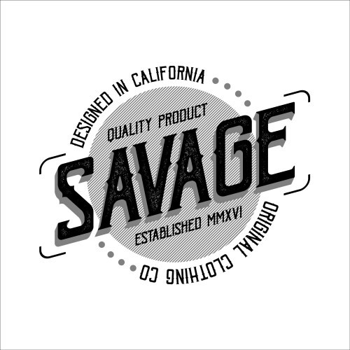 Savage Vector Images (over 4,400)