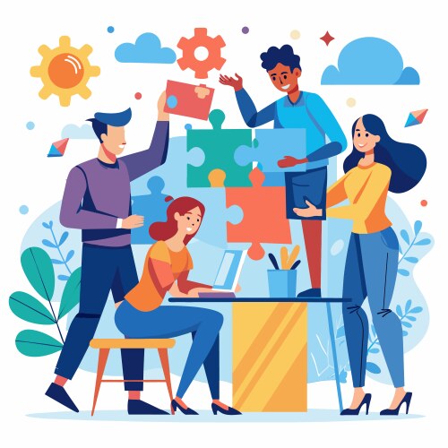 Motivation and incentive to motivate employee Vector Image