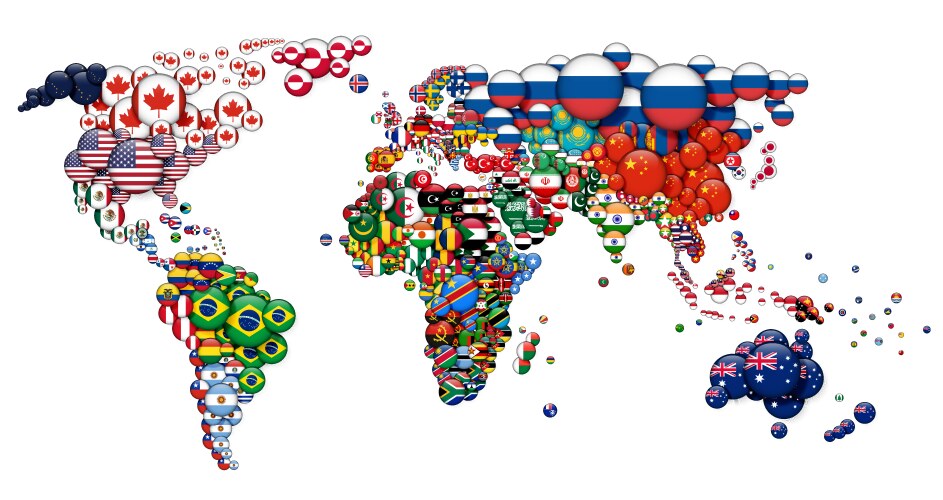 World Map Circle Vector Images (over 45,000)