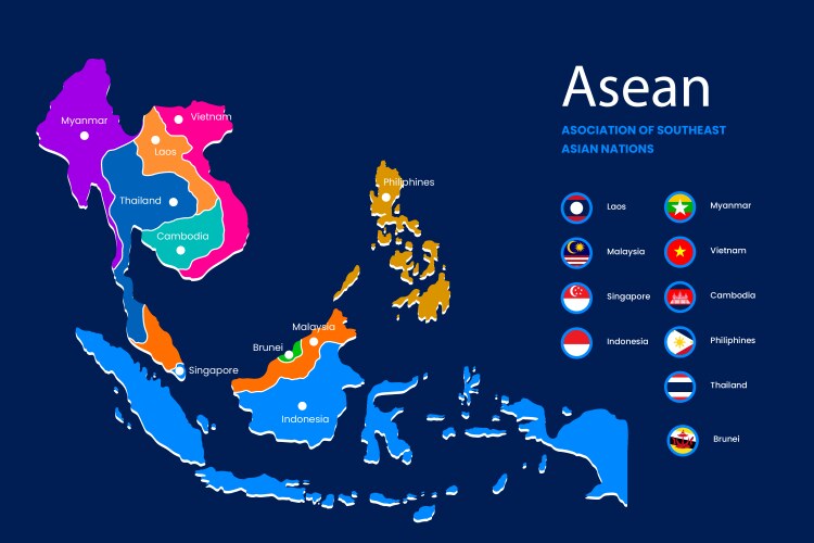 Asean Map Vector Images (over 580)