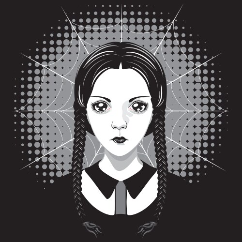Gothic Girl Vector Images (over 3,900)