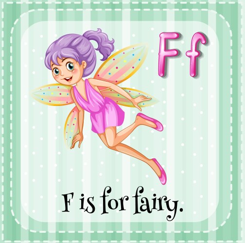 Flashcard letter i is for ink Royalty Free Vector Image