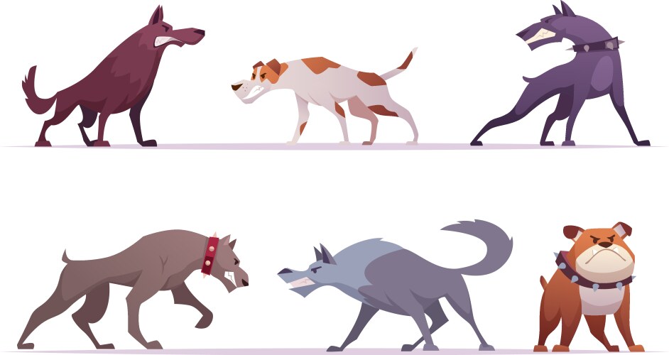 Aggressive Dog Vector Images (over 3,700)