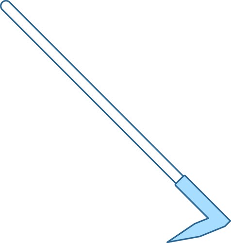 Hoe cultivator Royalty Free Vector Image - VectorStock