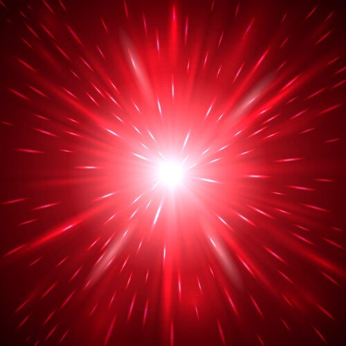Light flare red effect Royalty Free Vector Image