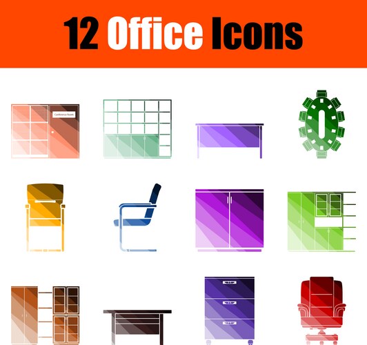 Psychologist office interior icon Royalty Free Vector Image